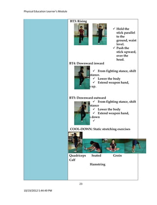K TO 12 GRADE 7 LEARNING MODULE IN PHYSICAL EDUCATION (Q3-Q4) | PDF