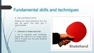 PE_Q3_L4_ Table Tennis.power point presentation | PPTX