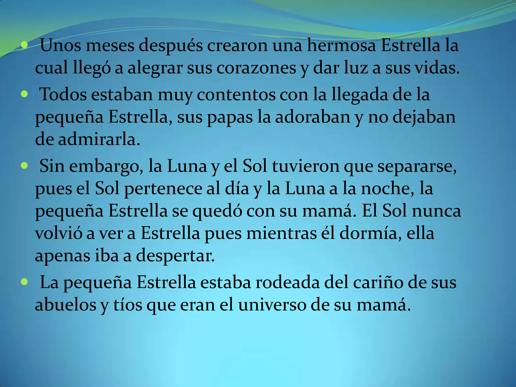 Cuento infantil "Pequeña estrella" | PPT