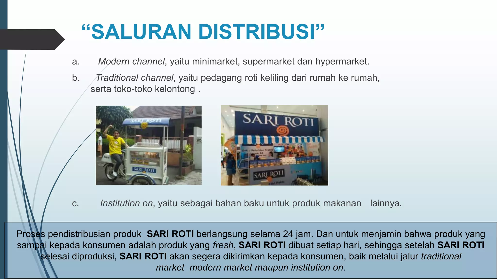 Analisis Bauran Pemasaran "SARI ROTI" | PPTX