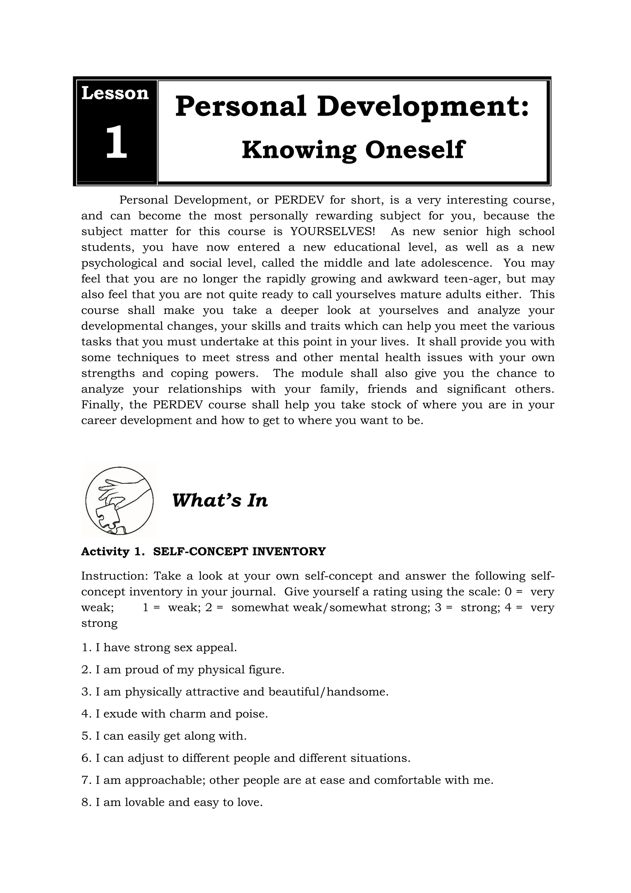 Knowing Oneself | PDF
