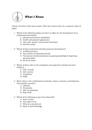 Knowing Oneself | PDF