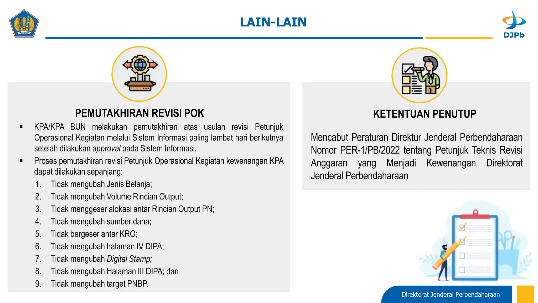 Petunjuk Teknis Revisi Anggaran Yang Menjadi Kewenangan Direktorat ...