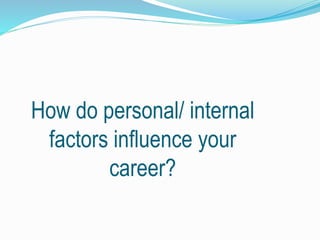 CAREER DEVELOPMENT | PPTX