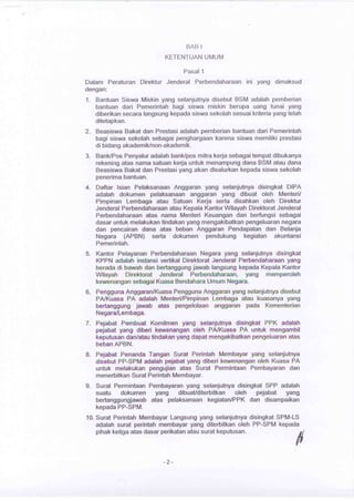 Per 16 pb_2012 juklak pencairan bsm | PDF