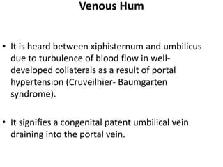 Per abdomen examination - Clinical Methods - Abdomen | PPTX