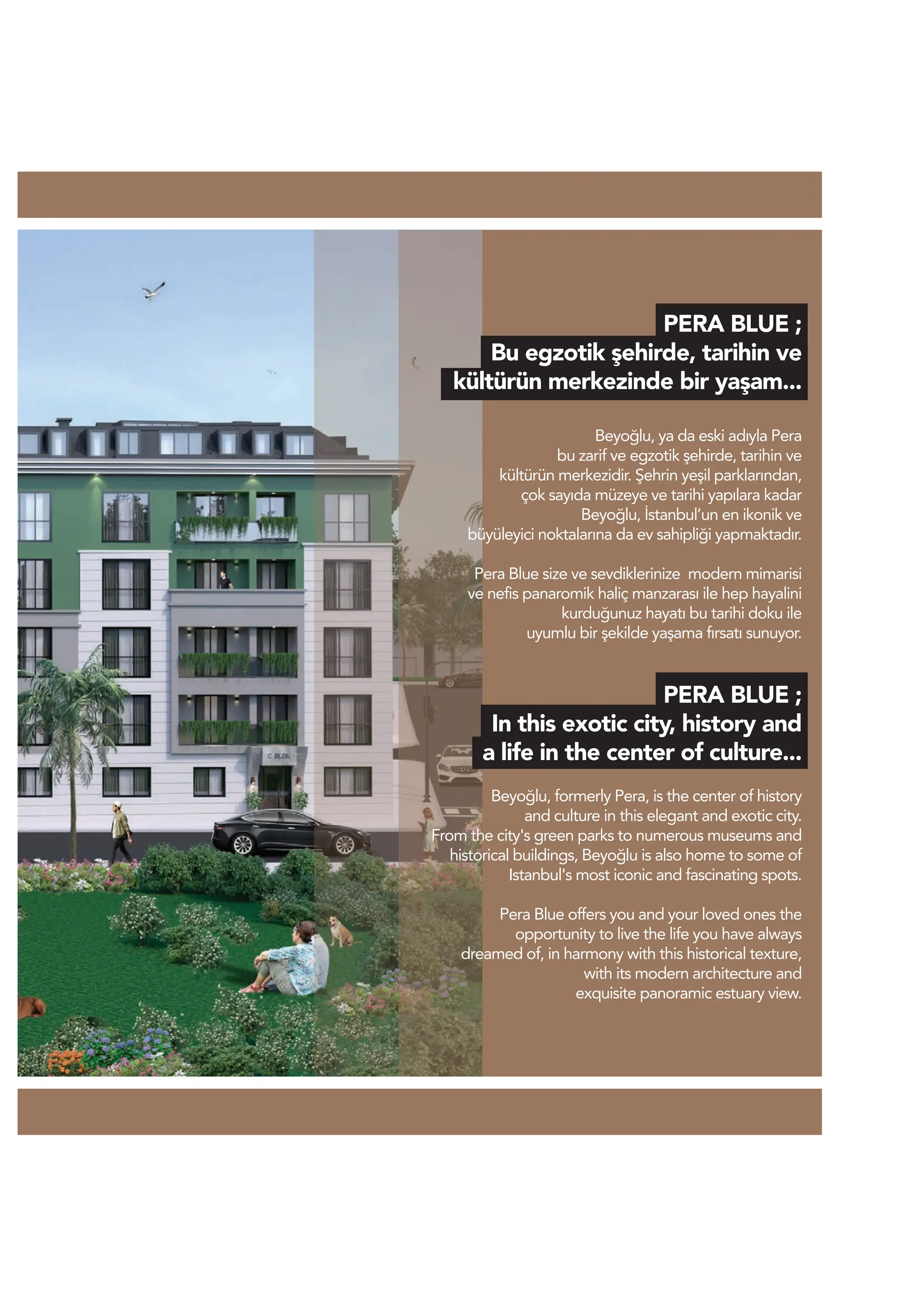 Pera Blue Beyoglu Evleri | PDF | Houses | Real Estate