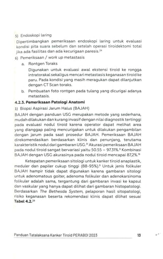 Penatalaksanaan kanker berdasarkan peraboi terbaru | PDF