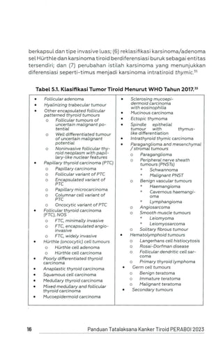 Penatalaksanaan kanker berdasarkan peraboi terbaru | PDF