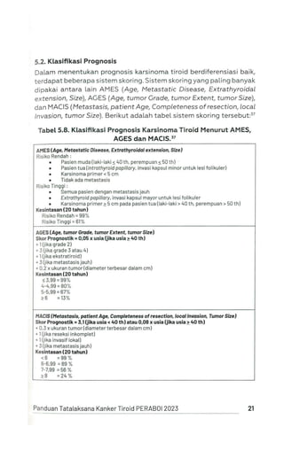 Penatalaksanaan kanker berdasarkan peraboi terbaru | PDF