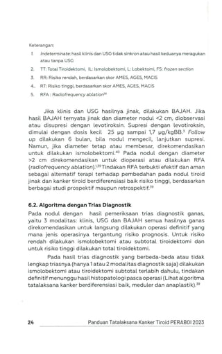 Penatalaksanaan kanker berdasarkan peraboi terbaru | PDF