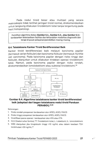 Penatalaksanaan kanker berdasarkan peraboi terbaru | PDF