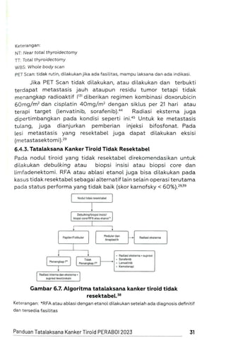 Penatalaksanaan kanker berdasarkan peraboi terbaru | PDF