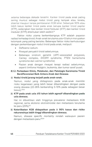 Penatalaksanaan kanker berdasarkan peraboi terbaru | PDF