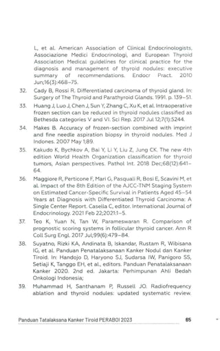 Penatalaksanaan kanker berdasarkan peraboi terbaru | PDF