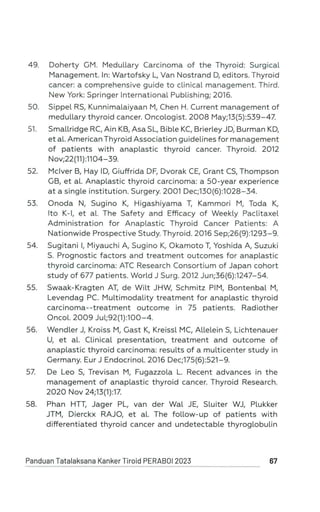 Penatalaksanaan kanker berdasarkan peraboi terbaru | PDF