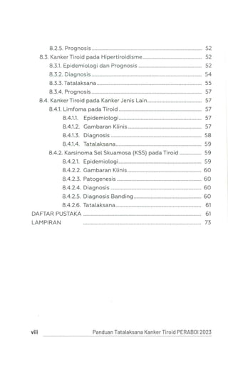 Penatalaksanaan kanker berdasarkan peraboi terbaru | PDF