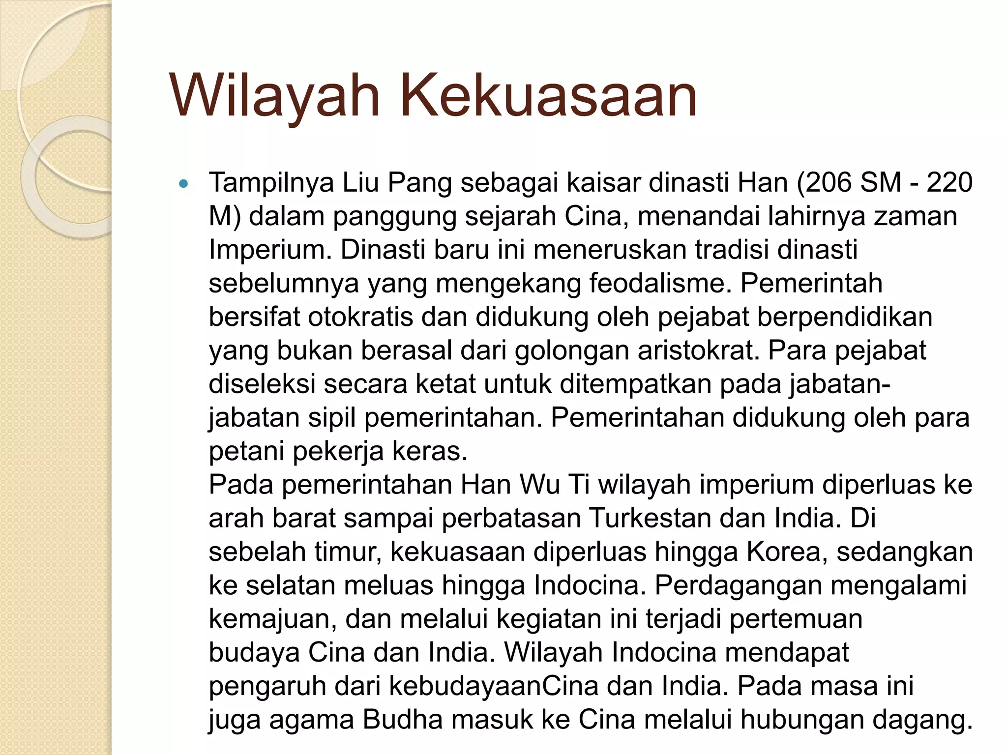 Peradaban china kuno | PPTX