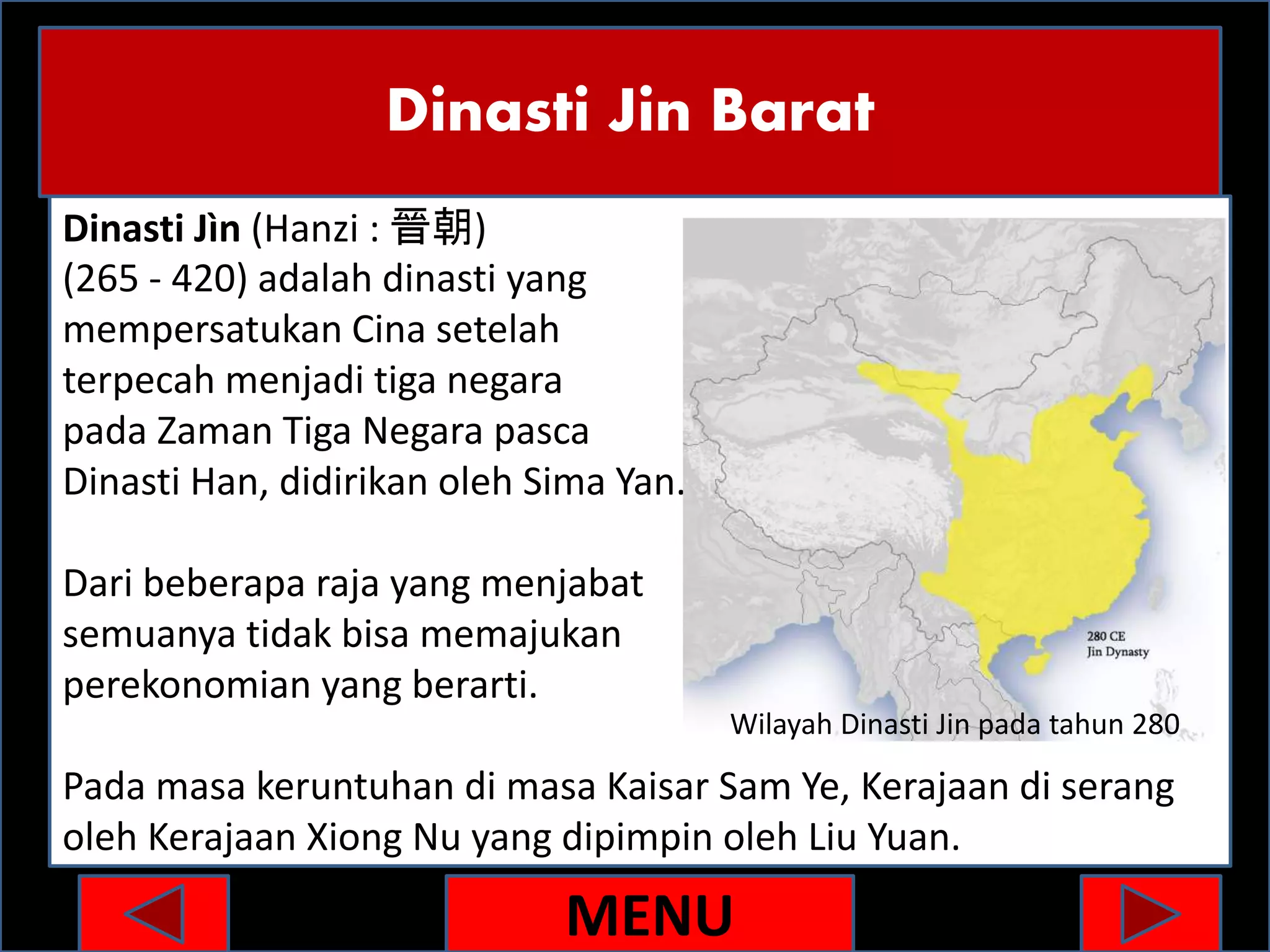 Peradaban Cina Kuno | PPTX