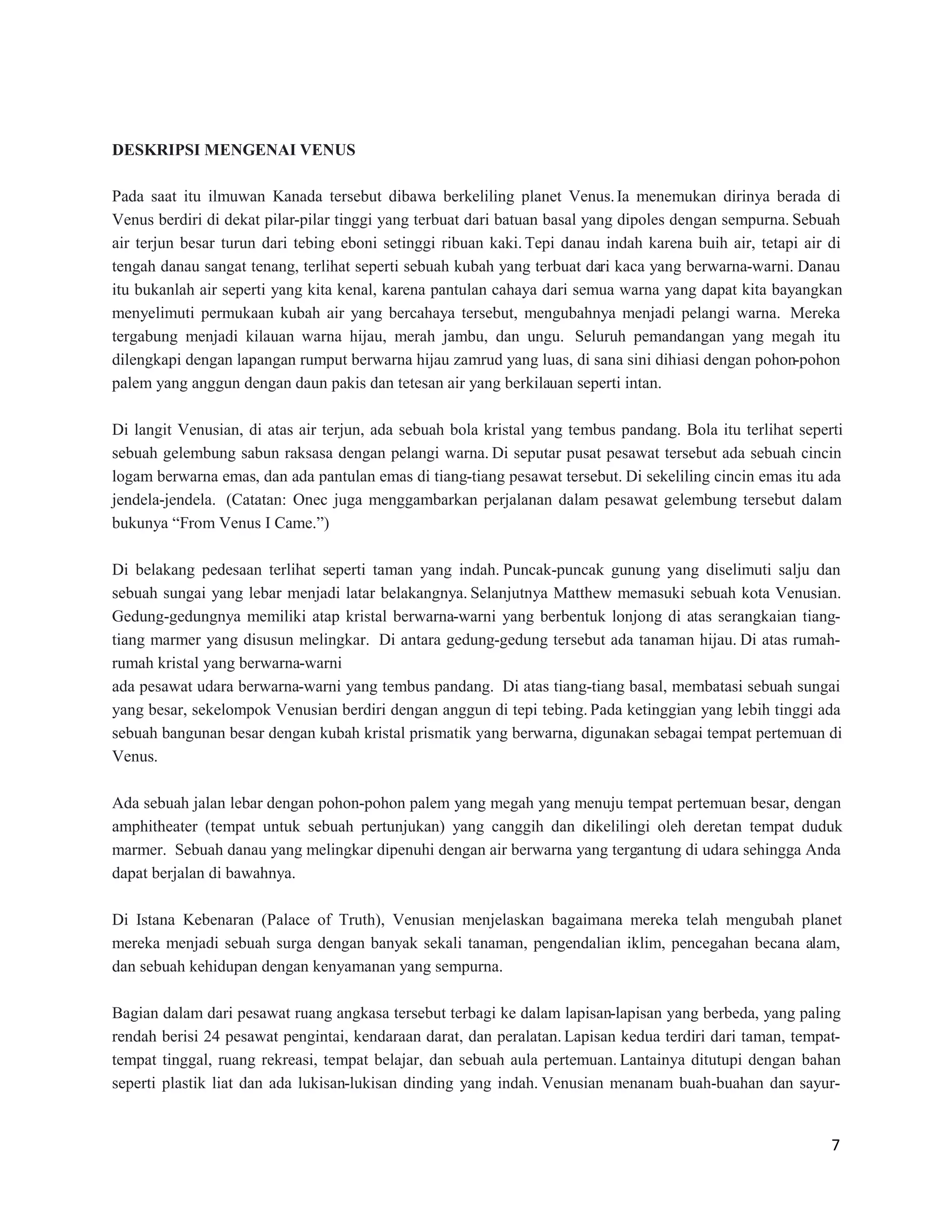 Peradaban di Planet Venus | PDF