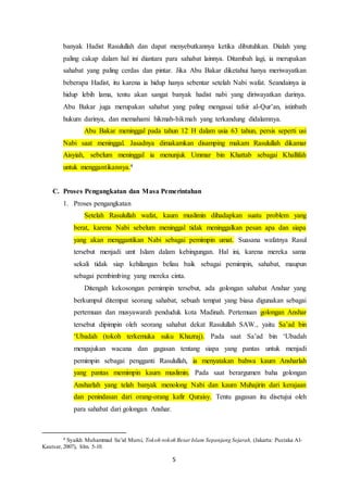 Peradaban islam pada masa abu bakar. cover 2 | DOCX