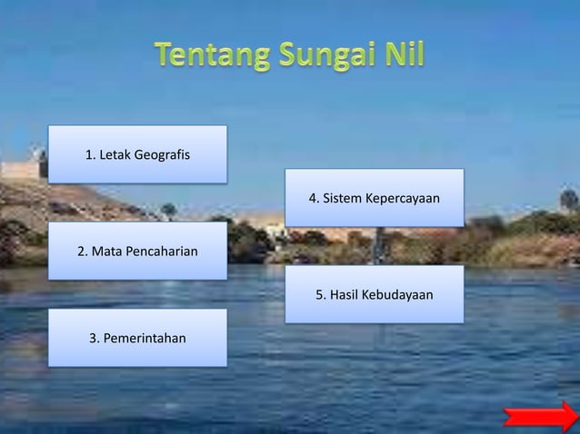 Peradaban lembah sungai nil | PPT