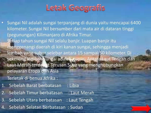 Peradaban lembah sungai nil | PPT Peradaban lembah sungai nil | PPT