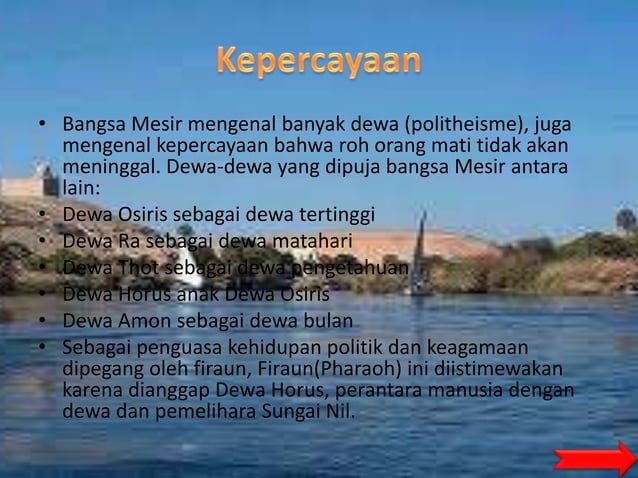 Peradaban lembah sungai nil | PPT
