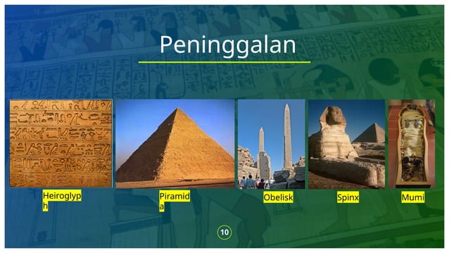Peradaban Mesir Kuno materi kelas 11 sejarah peminatan | PPTX