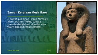Peradaban Mesir Kuno materi kelas 11 sejarah peminatan | PPTX