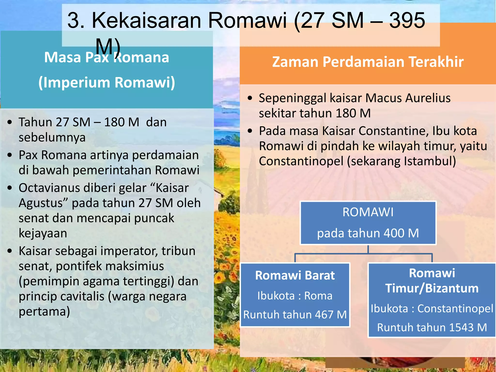 Peradaban romawi kuno | PPTX
