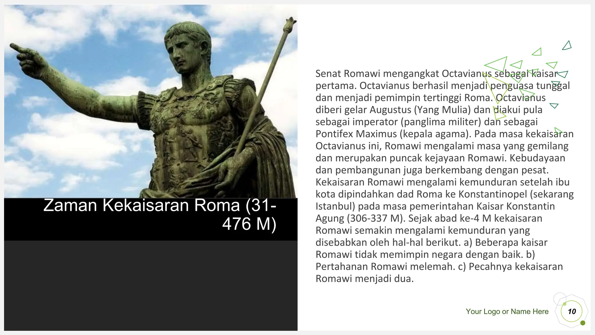 Sejarah Peradaban Romawi Kuno di dunia.pptx