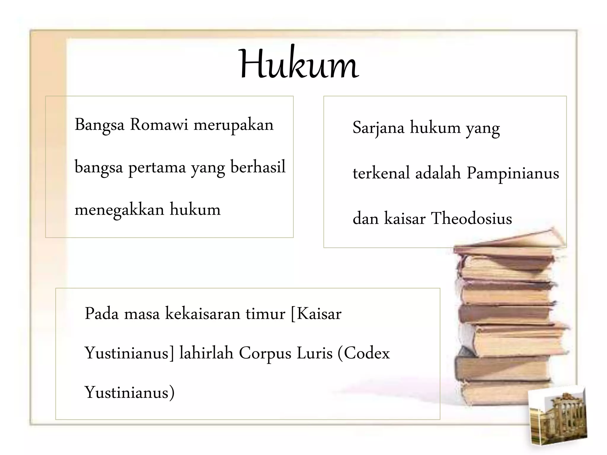 Peradaban Romawi Kuno | PPTX