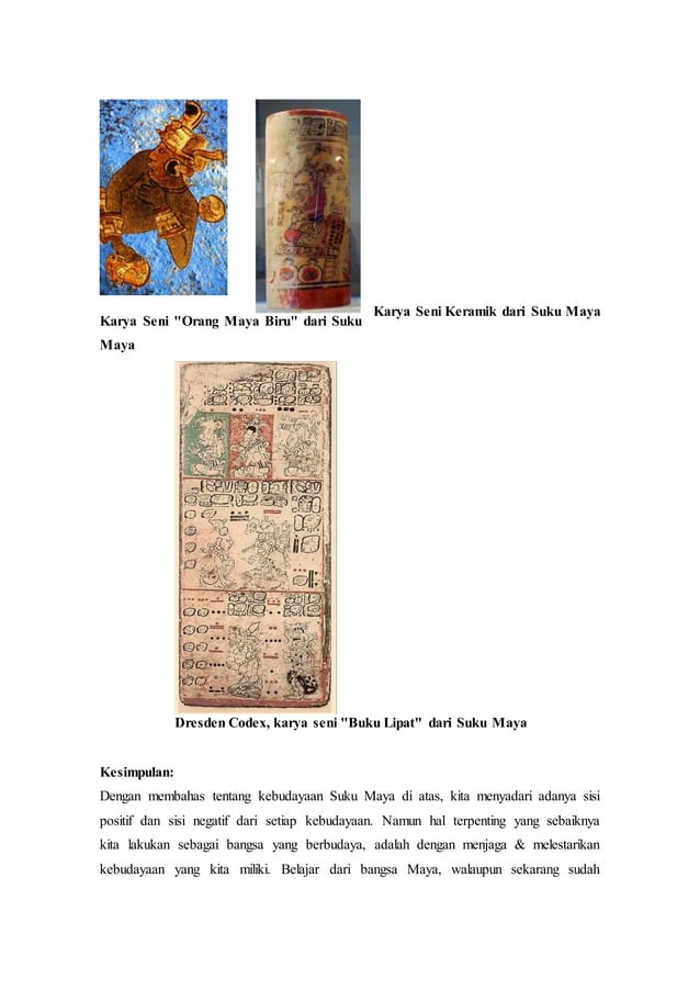 Peradaban suku maya | PDF