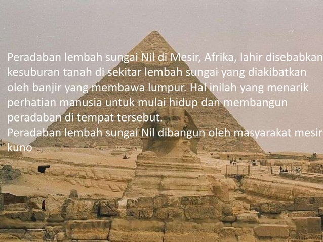 Peradaban sungai nil | PPT