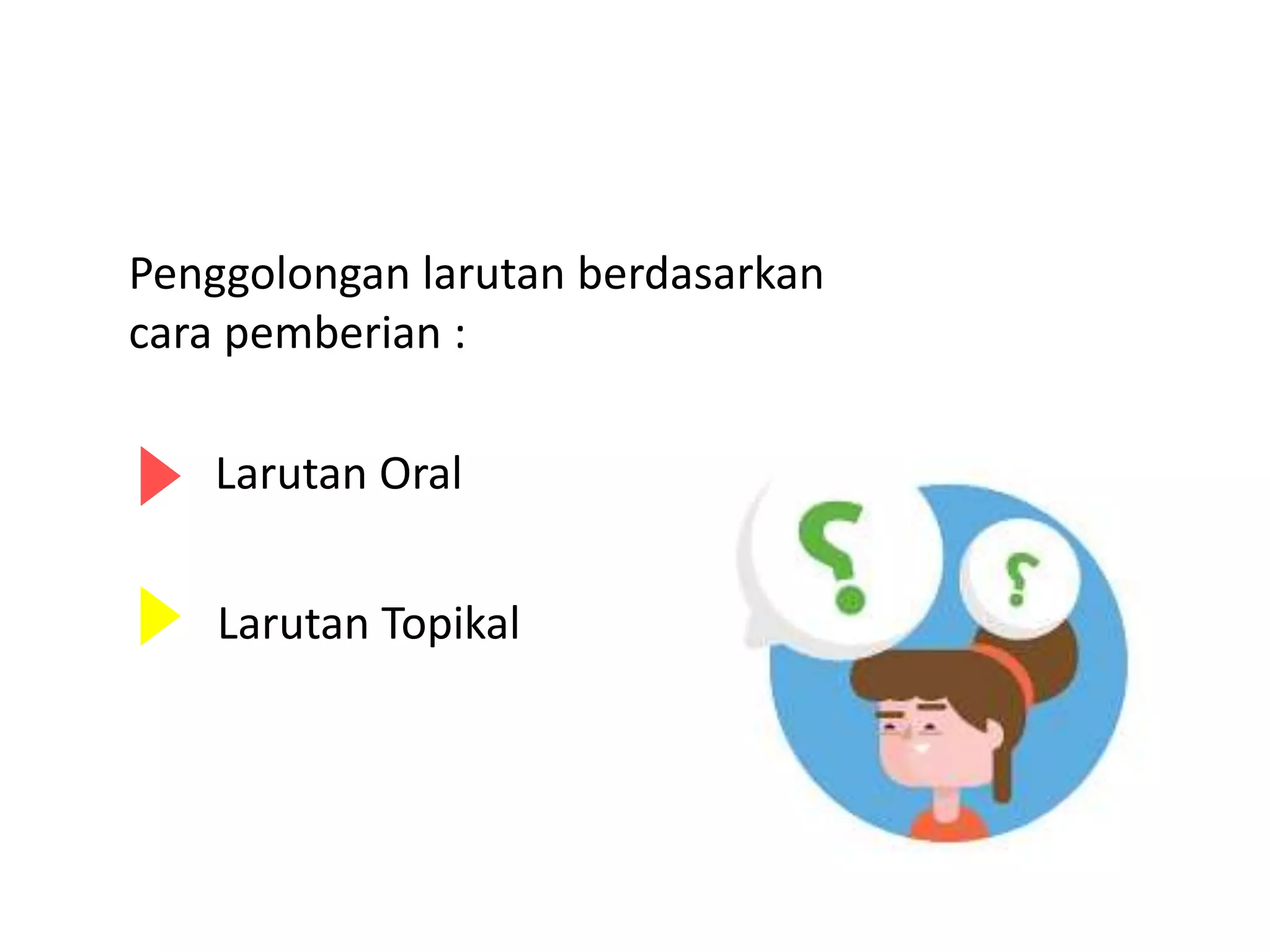 Macam-Macam Sediaan Larutan | PPTX