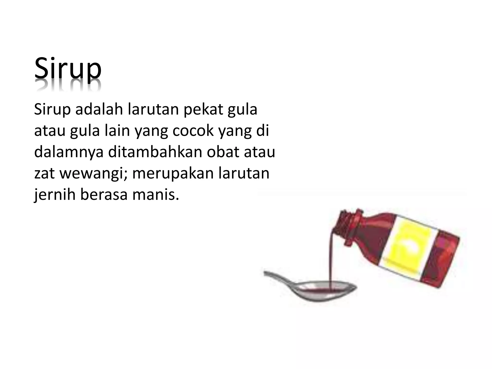 Macam-Macam Sediaan Larutan | PPTX