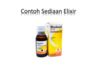 Macam-Macam Sediaan Larutan | PPTX