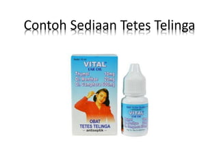 Macam-Macam Sediaan Larutan | PPTX
