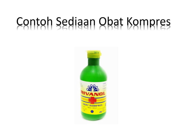 Macam-Macam Sediaan Larutan | PPTX