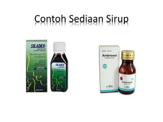 Macam-Macam Sediaan Larutan | PPTX