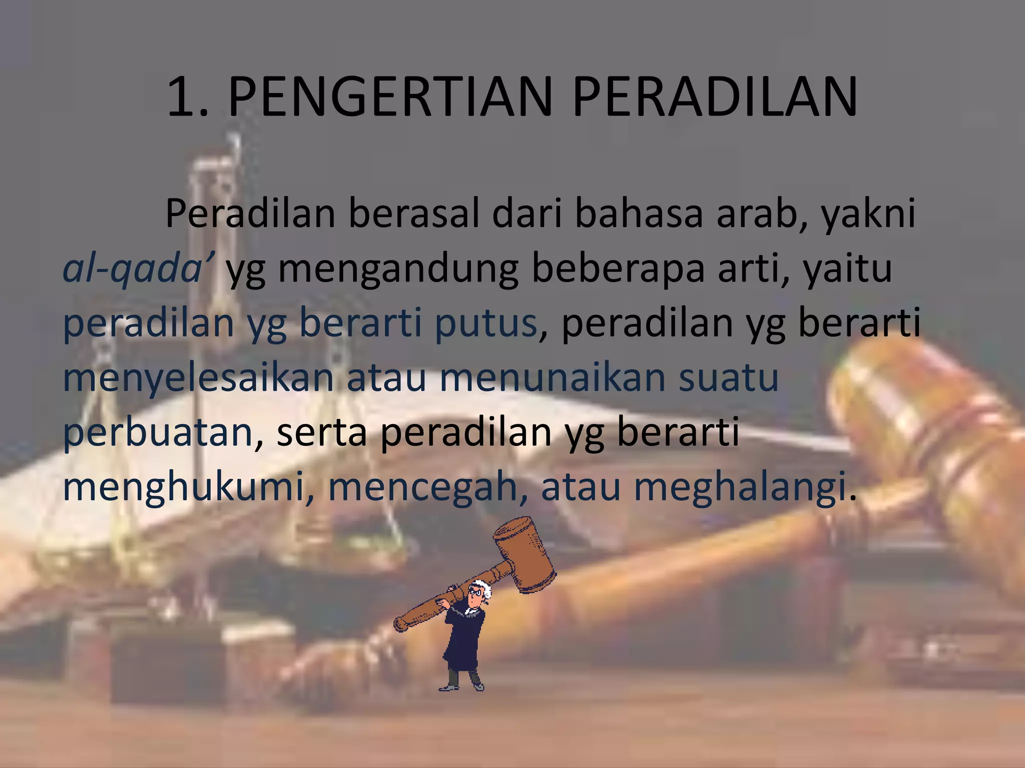 Peradilan islam | PPTX