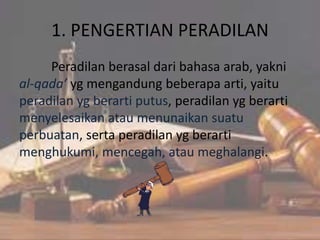 Peradilan islam | PPTX