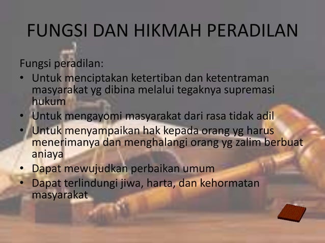 Peradilan islam | PPTX