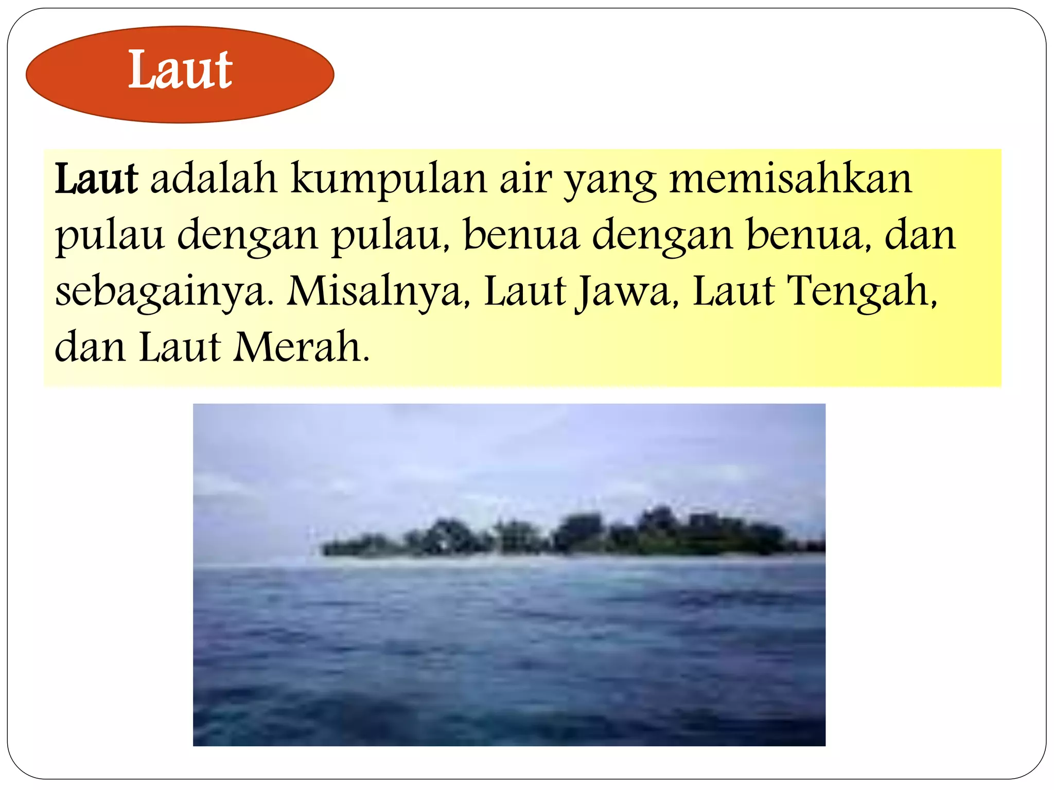 Perairan laut dan potensinya | PPTX