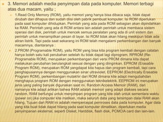 TUGAS TKJ A : PERAKITAN KOMPUTER | PPTX