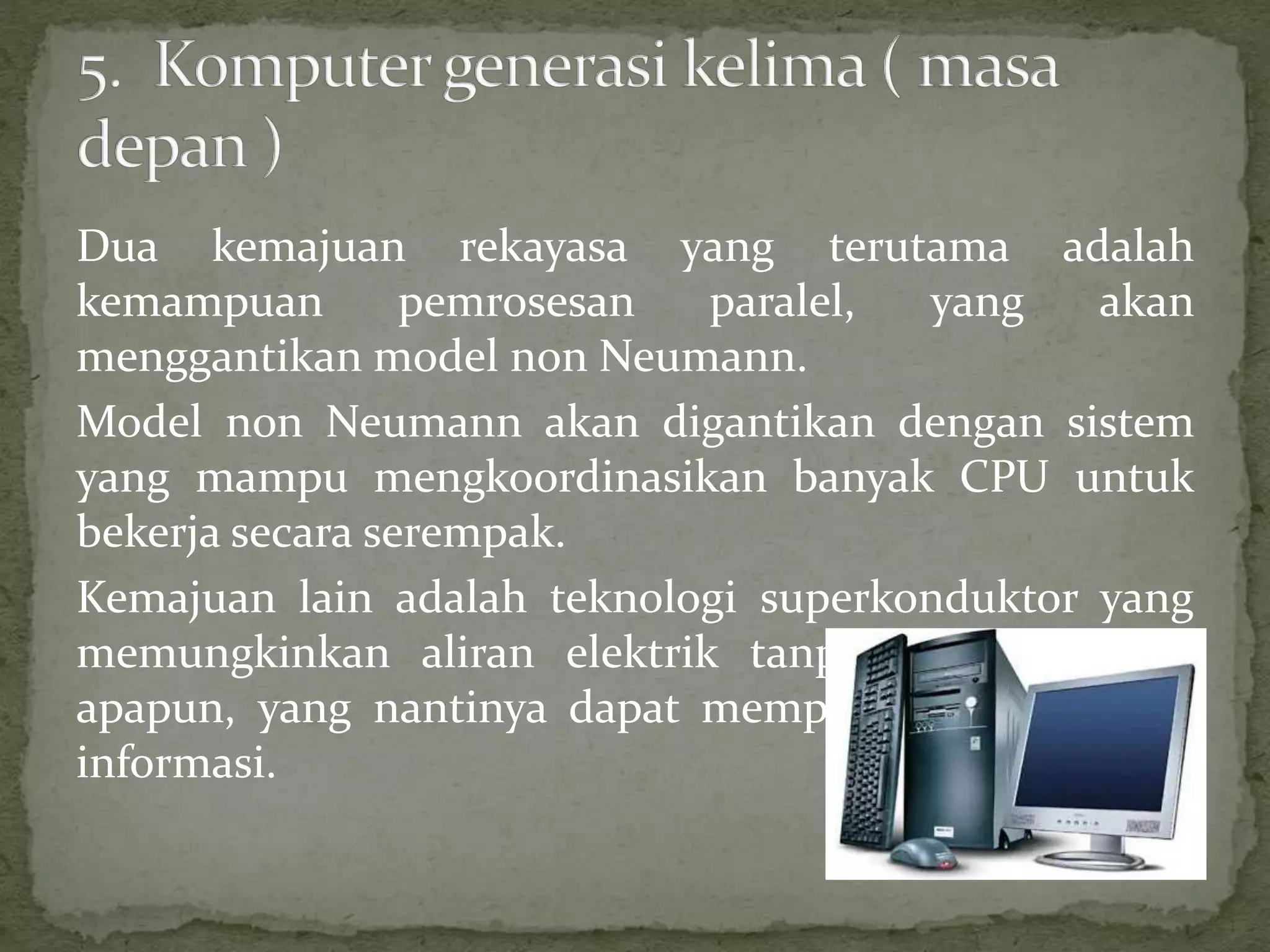 Perakitan komputer sejarah komputer tahun 1940 | PPT