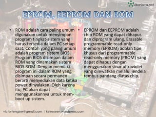 Perakitan komputer tata letak komponen komputer - motherboard | PDF