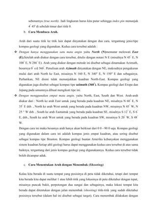 Peralatan dasar-geologi-lapangan-docx | DOCX