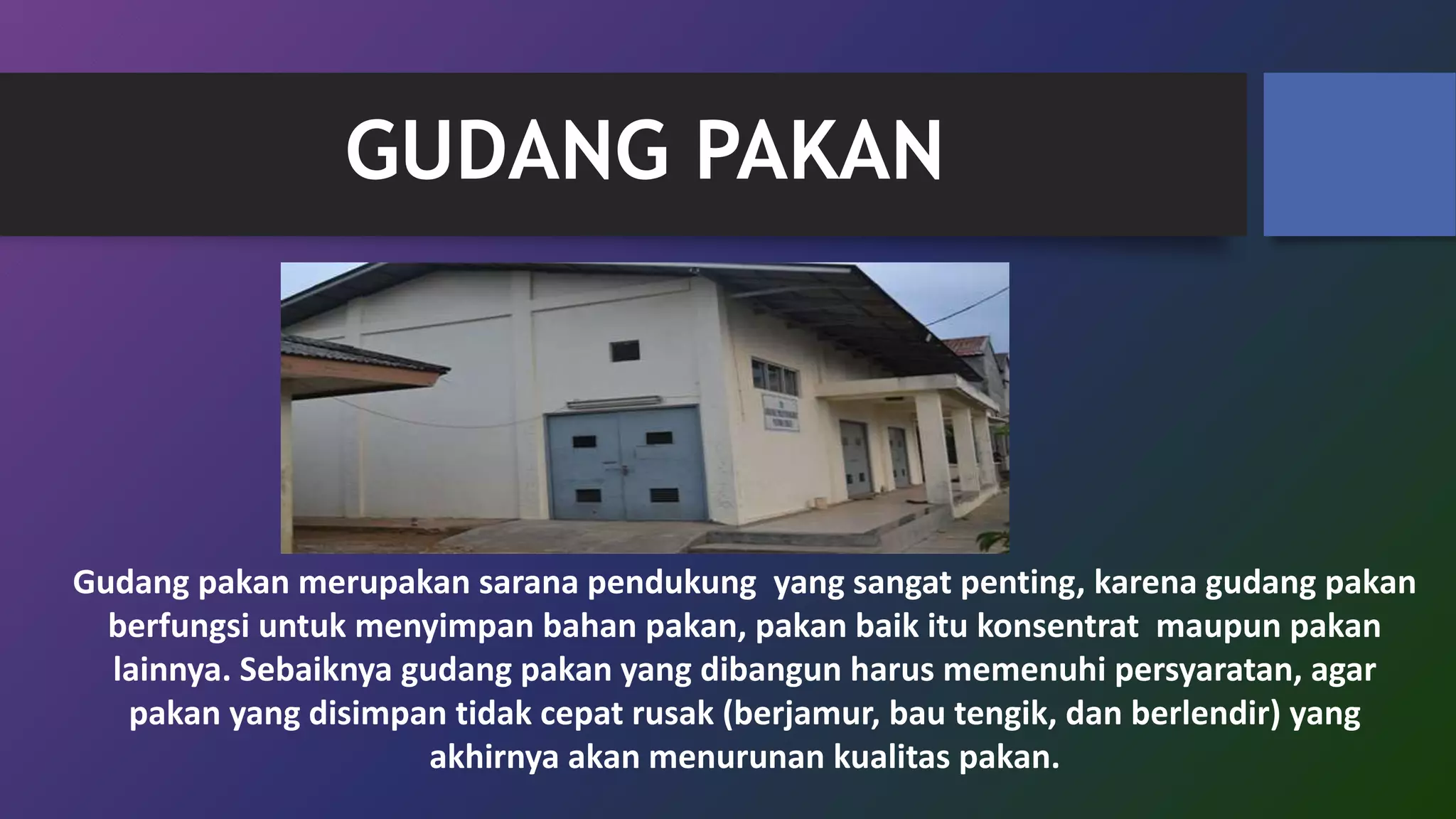 Peralatan Kandang Sapi Potong | PPTX